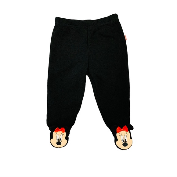 Disney | Bottoms | Disney Minnie Mouse Baby Footed Pants | Poshmark